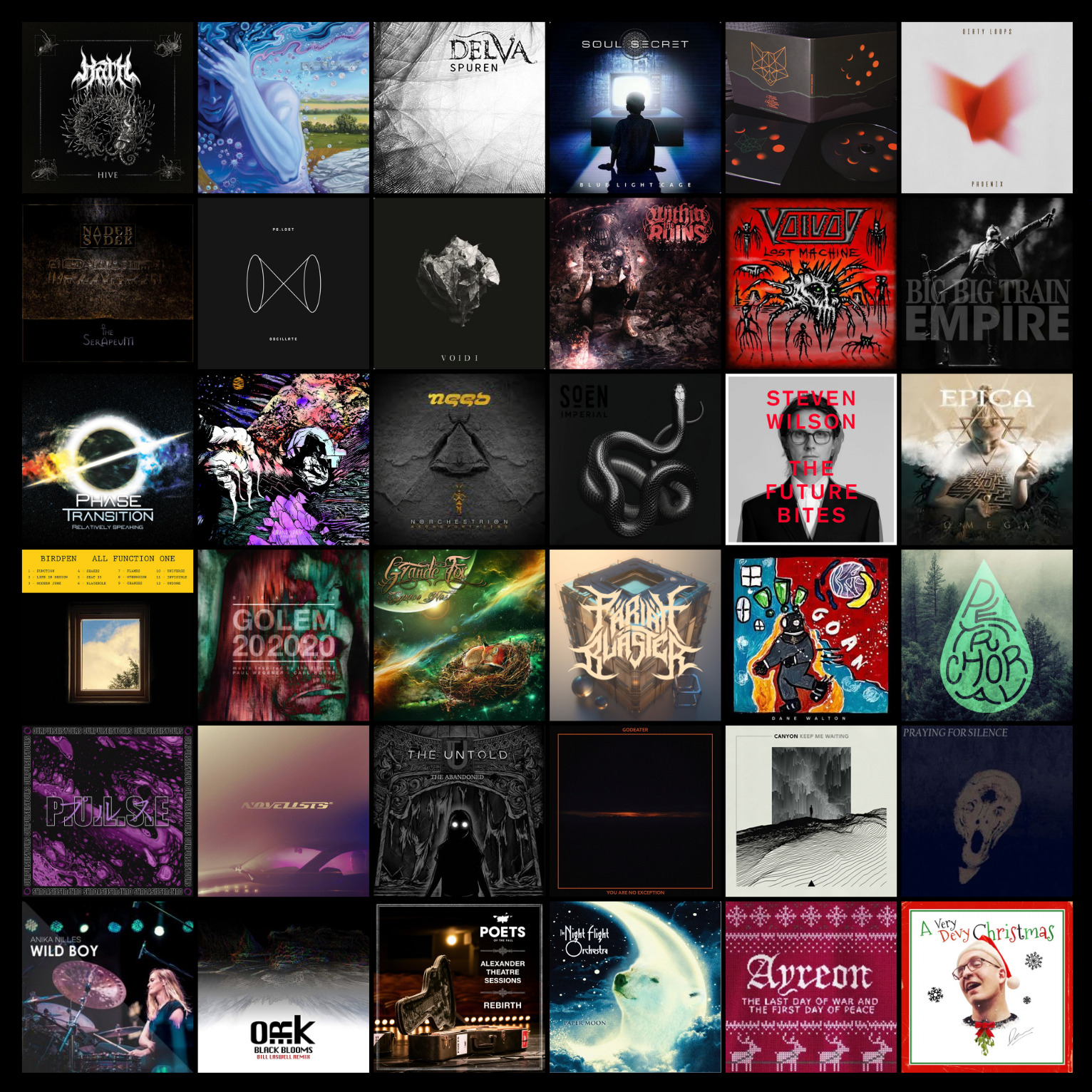 What's Hot?! - Week 49/2020 (powered by the Progcast) - The Progspace